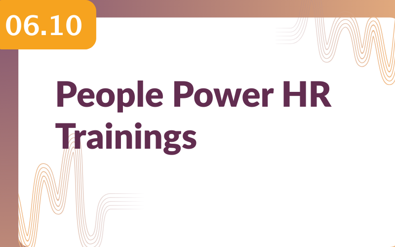 People Power HR Trainings - Bent Ericksen & Associates